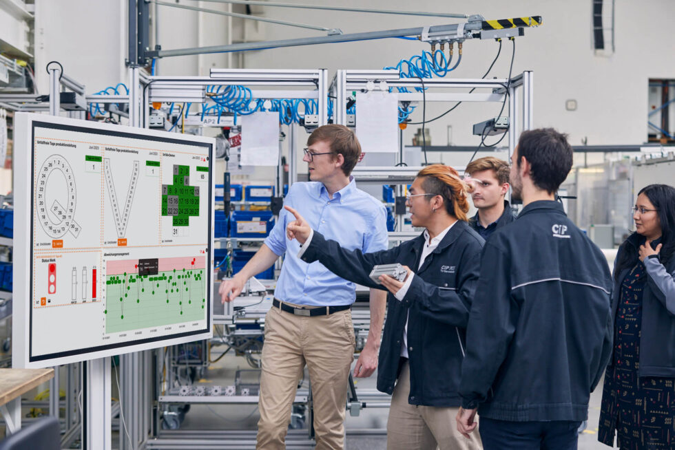 Gestaltung eines Digital Shopfloor Management Boards